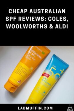Cheap Australian SPF Reviews: Coles, Woolworths, Aldi | Lab Muffin ...