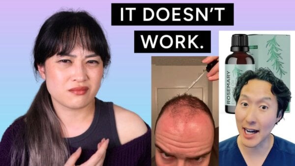 Does rosemary oil work for hair growth? The science | Lab Muffin Beauty Science