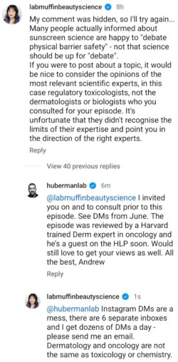 Sunscreen safety and the FDA situation: Huberman’s skincare podcast ...