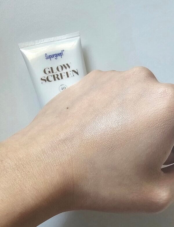 Supergoop Glow Screen Sunscreen Review | Lab Muffin Beauty Science